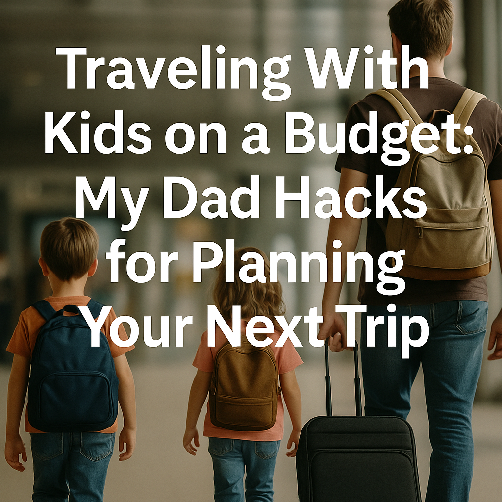 Traveling With Kids on a Budget | Dad Hacks for One-Way Flights & Smart ...